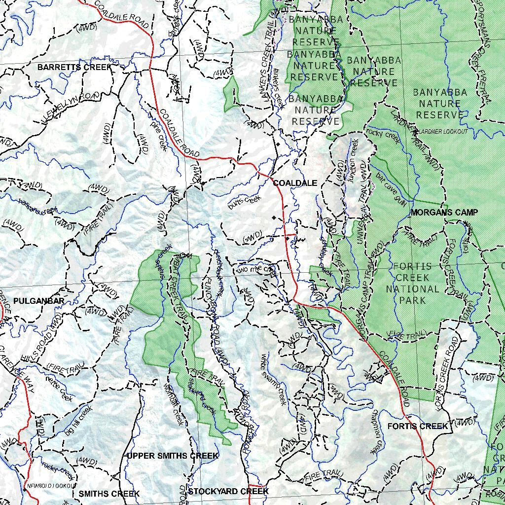 Getlost Map SH5606 GRAFTON Australia Touring Map V15 1:250,000 by ...