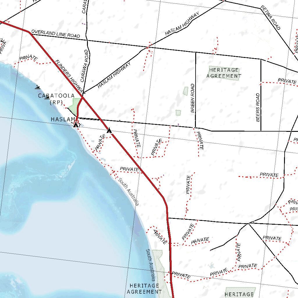 Getlost Map SI5302 STREAKY BAY Australia Touring Map V15 1:250,000 by ...