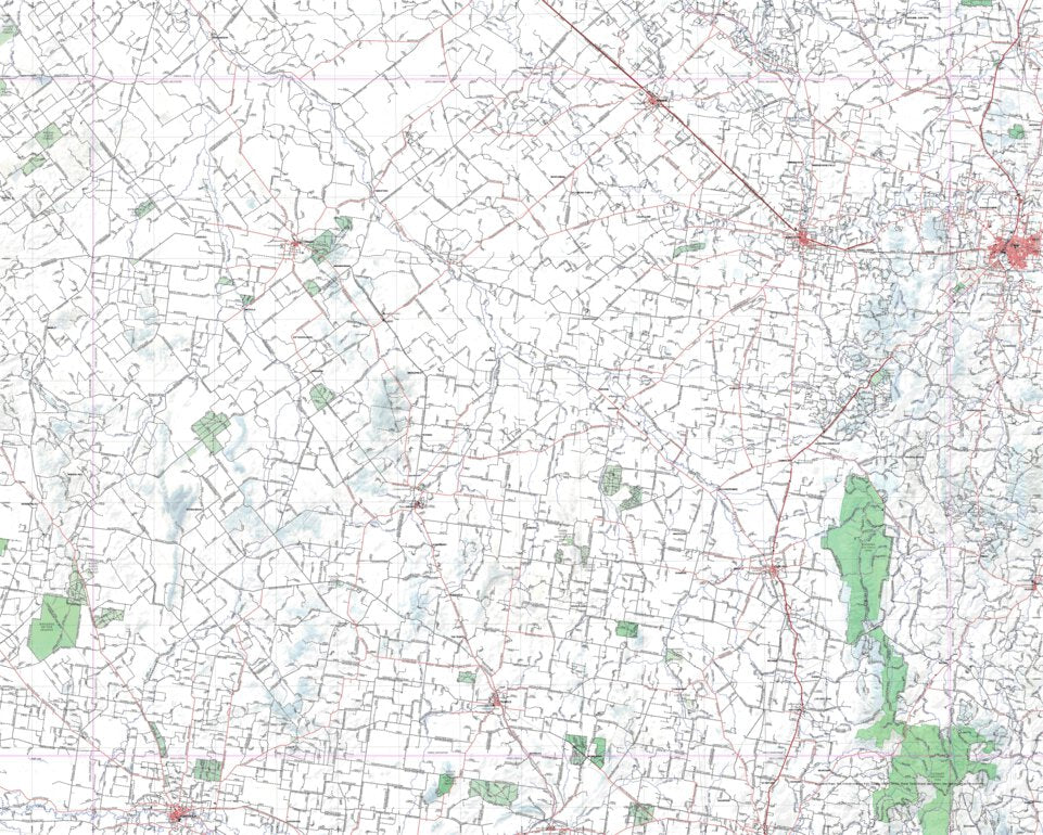 Getlost Map SI5503 NARROMINE Australia Touring Map V15 1:250,000 by ...