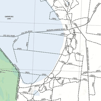 Getlost Map SI5408 POONCARIE Australia Touring Map V15 1:250,000 by ...