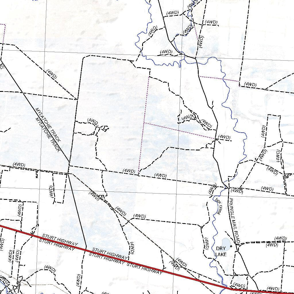 Getlost Map SI5412 BALRANALD Australia Touring Map V15 1:250,000 by ...