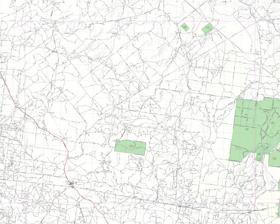 Getlost Map SI5501 IVANHOE Australia Touring Map V15 1:250,000 by ...