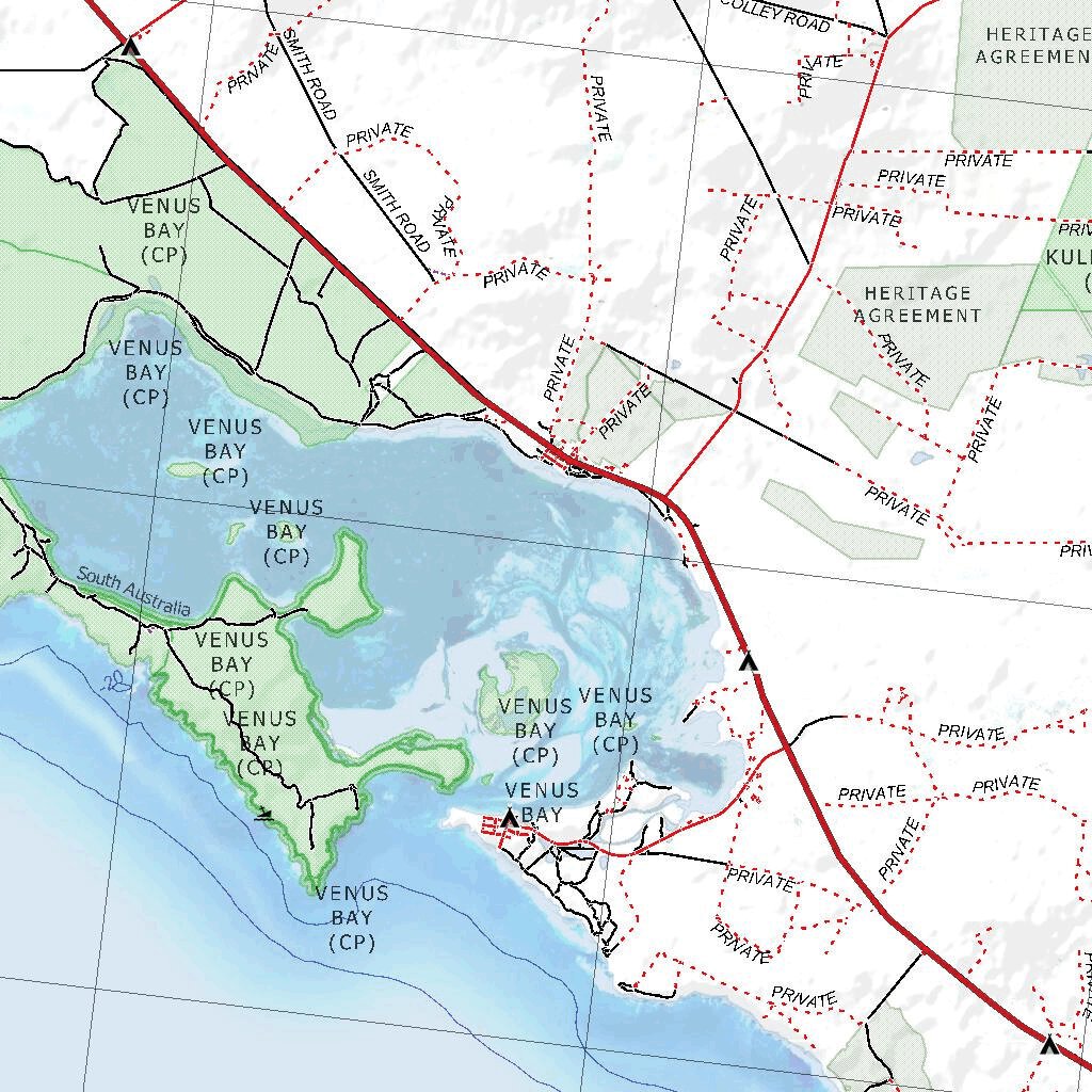 Getlost Map SI5306 ELLISTON Australia Touring Map V15 1:250,000 by ...