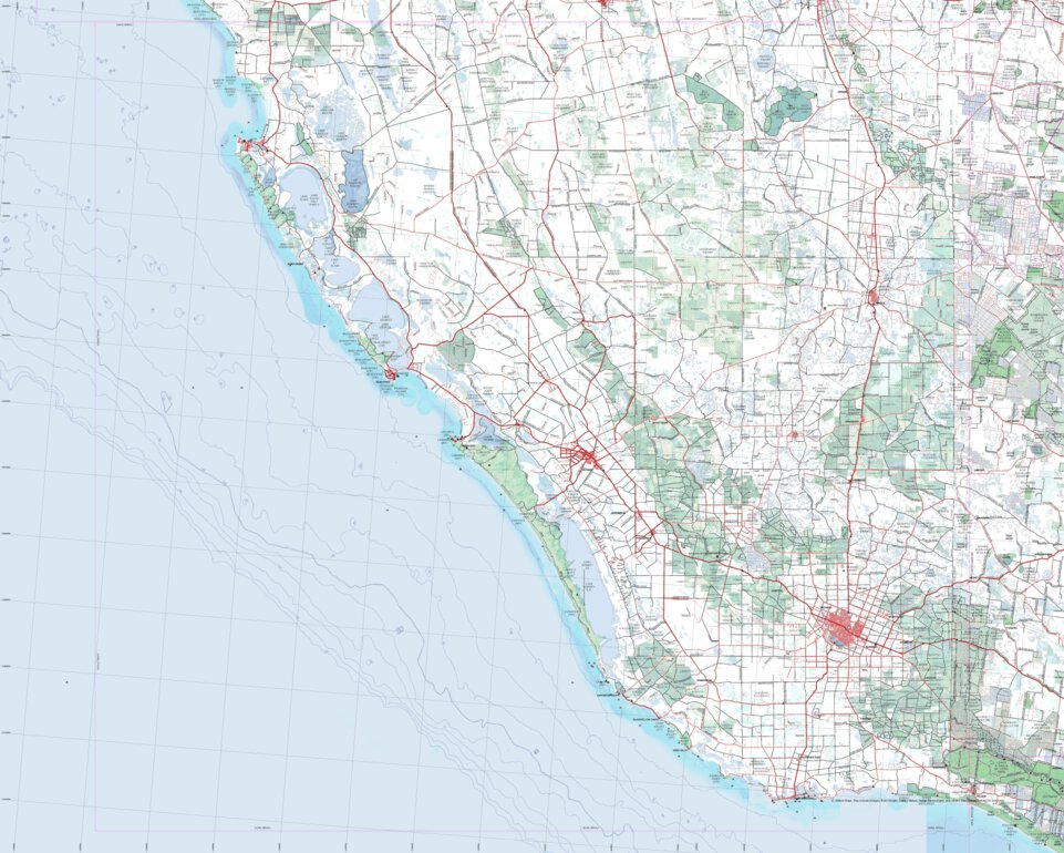 Getlost Map SJ5406 PENOLA Australia Touring Map V15 1:250,000 by ...