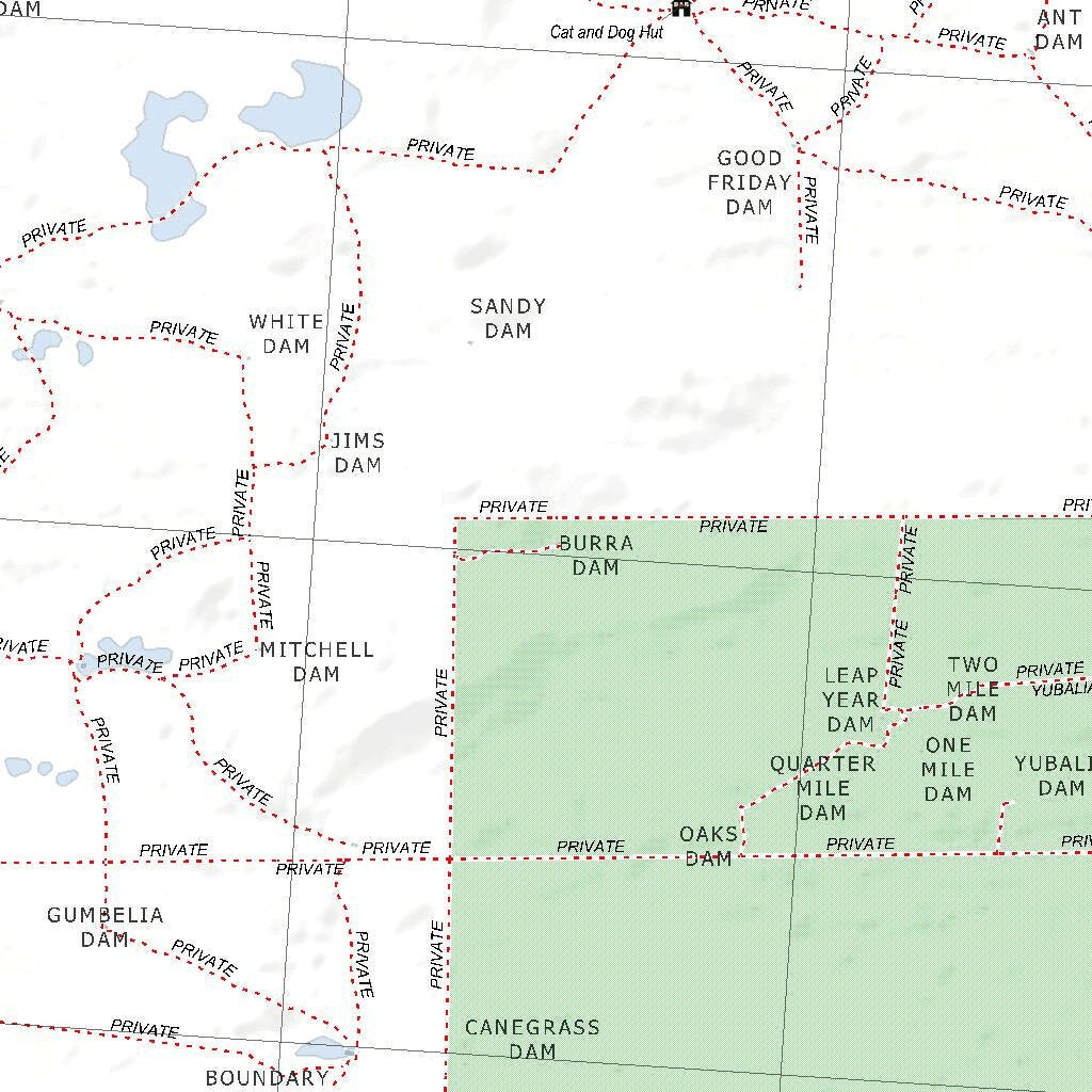 Getlost Map SI5406 CHOWILLA Australia Touring Map V15 1:250,000 by ...