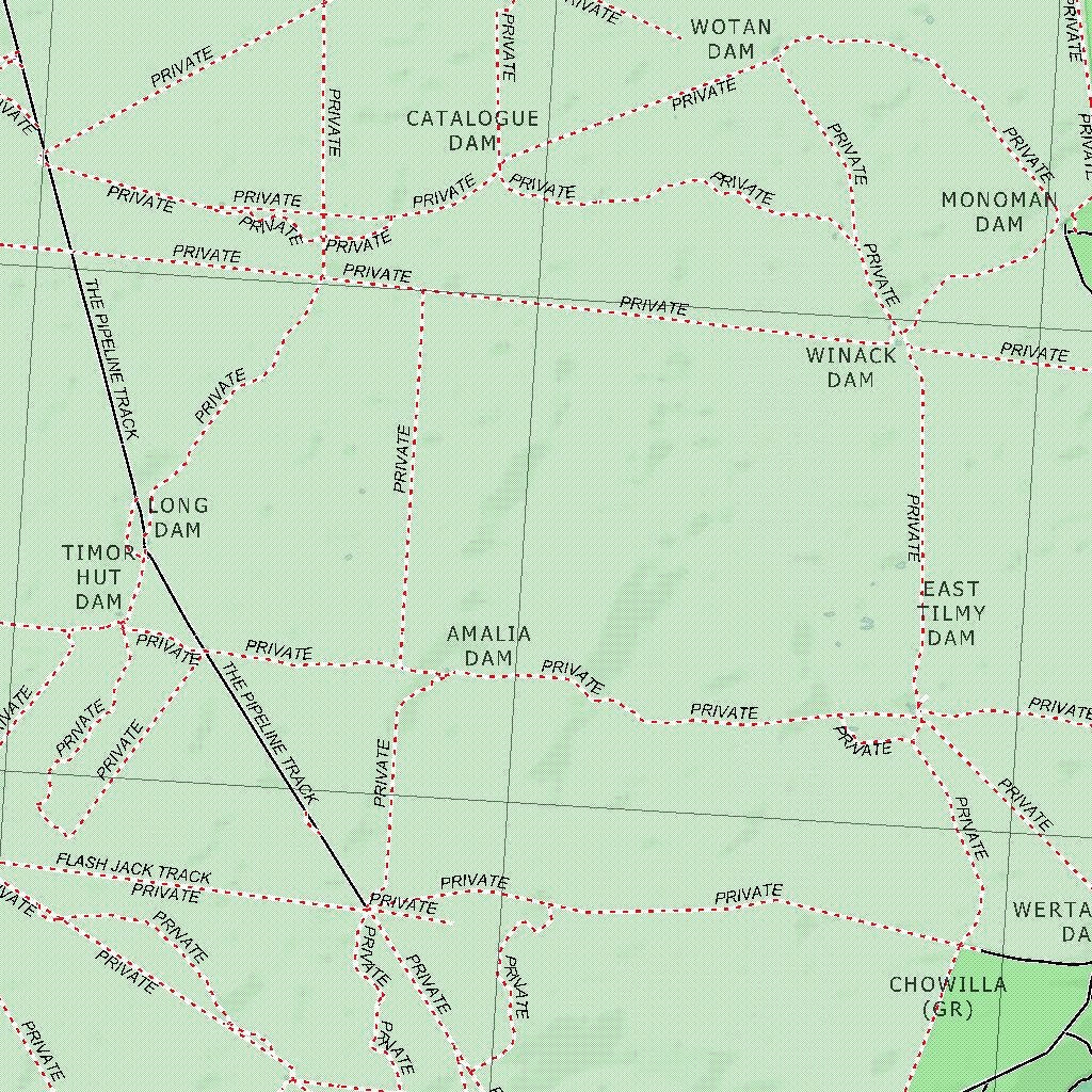 Getlost Map SI5406 CHOWILLA Australia Touring Map V15 1:250,000 by ...