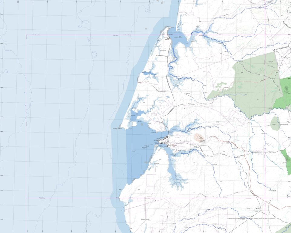 Getlost Map SD5403 WEIPA Australia Touring Map V15 1:250,000 by Getlost ...