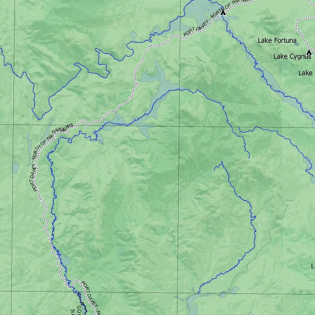 Getlost Map SK5507 PORT DAVEY Australia Touring Map V15 1:250,000 by ...