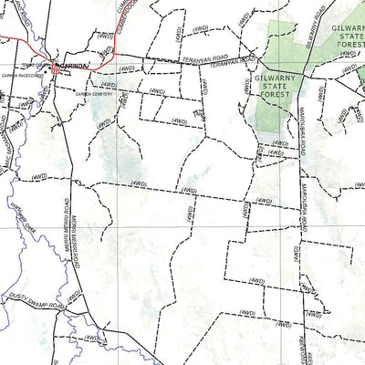 Getlost Map SH5511 WALGETT Australia Touring Map V15 1:250,000 by ...