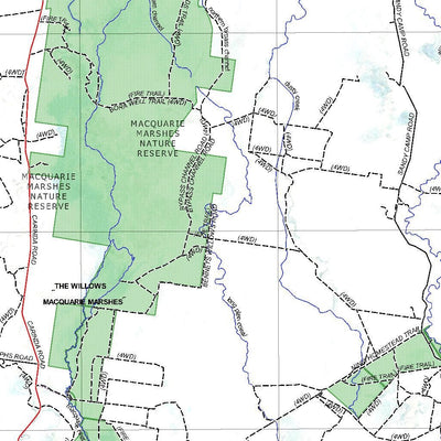 Getlost Map SH5511 WALGETT Australia Touring Map V15 1:250,000 by ...
