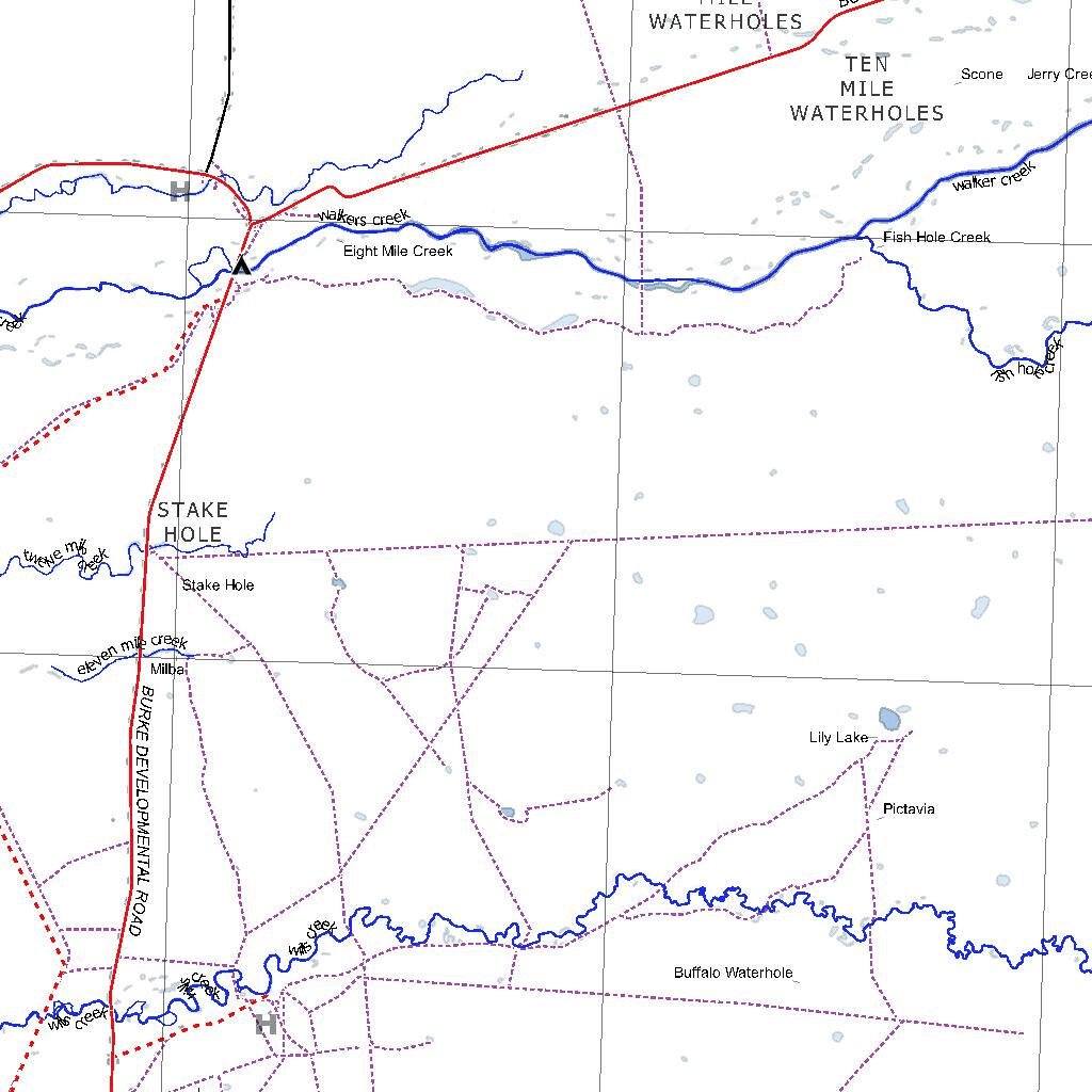 Getlost Map SE5407 NORMANTON Australia Touring Map V15 1:250,000 by ...