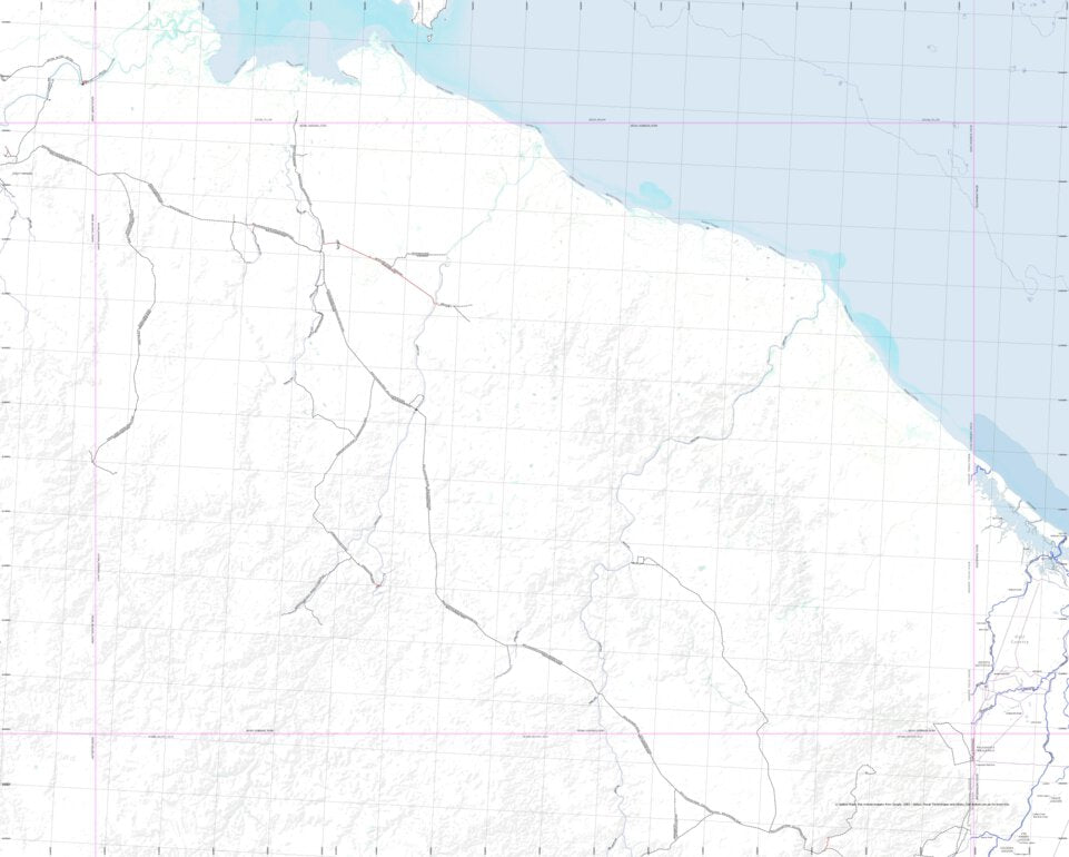 Getlost Map SE5304 ROBINSON RIVER Australia Touring Map V15 1:250,000 ...