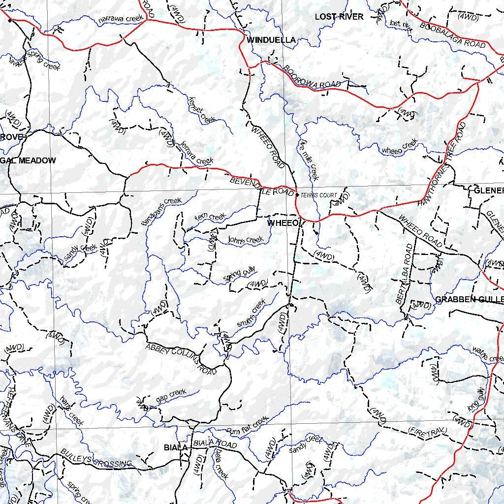 Getlost Map SI5512 GOULBURN Australia Touring Map V15 1:250,000 by ...