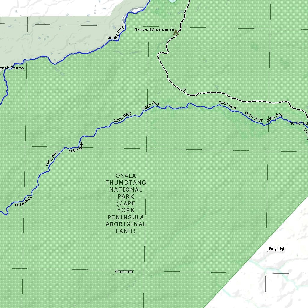 Getlost Map SD5407 AURUKUN Australia Touring Map V15 1:250,000 by ...
