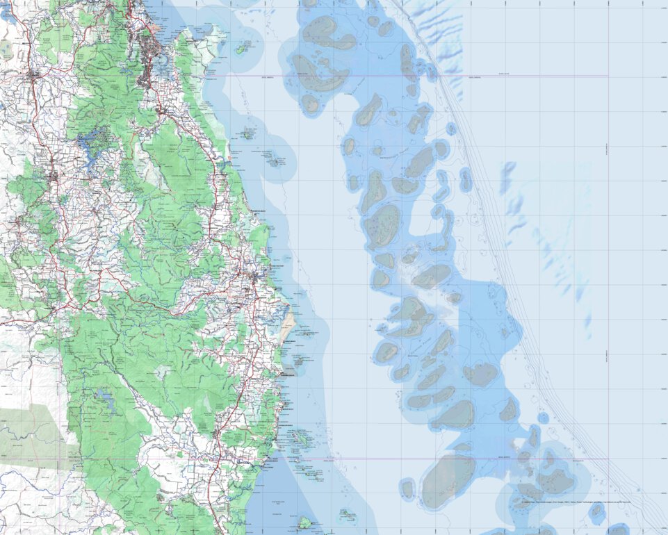 Getlost Map SE5506 INNISFAIL Australia Touring Map V15 1:250,000 by ...