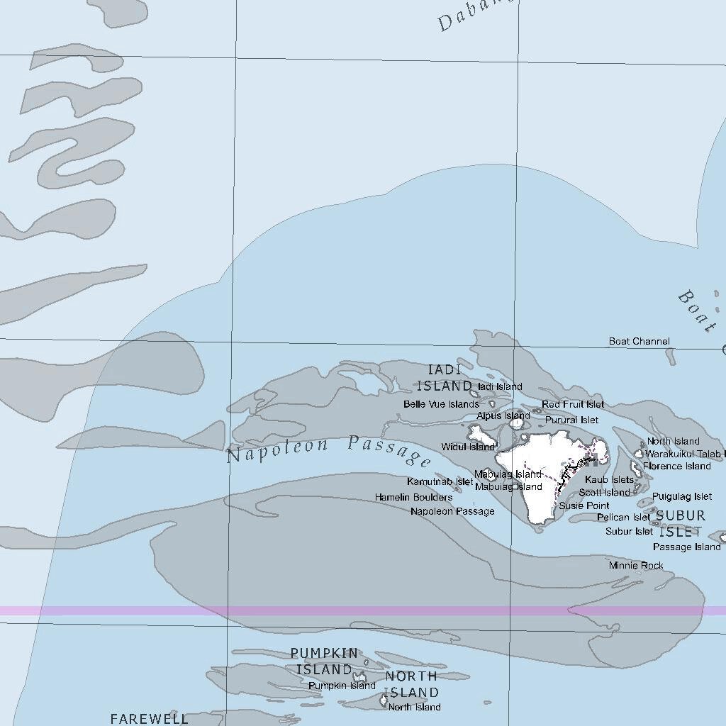 Getlost Map SC5407 BOIGU Australia Touring Map V15 1:250,000 by Getlost ...