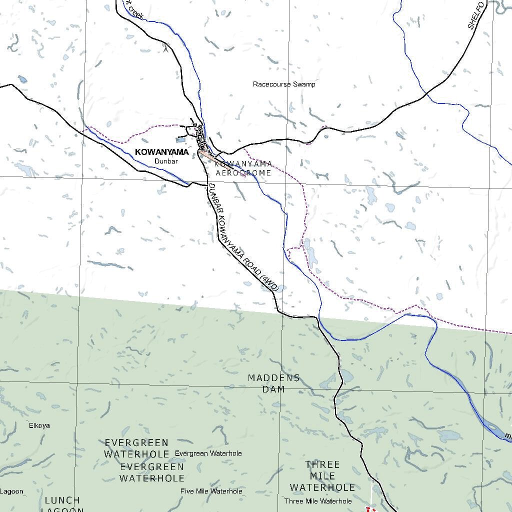 Getlost Map SD5415 RUTLAND PLAINS Australia Touring Map V15 1:250,000 ...