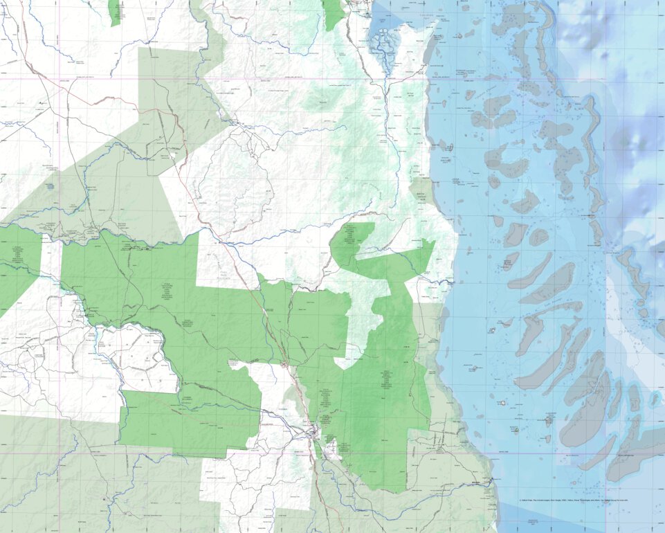 Getlost Map SD5408 COEN Australia Touring Map V15 1:250,000 by Getlost ...