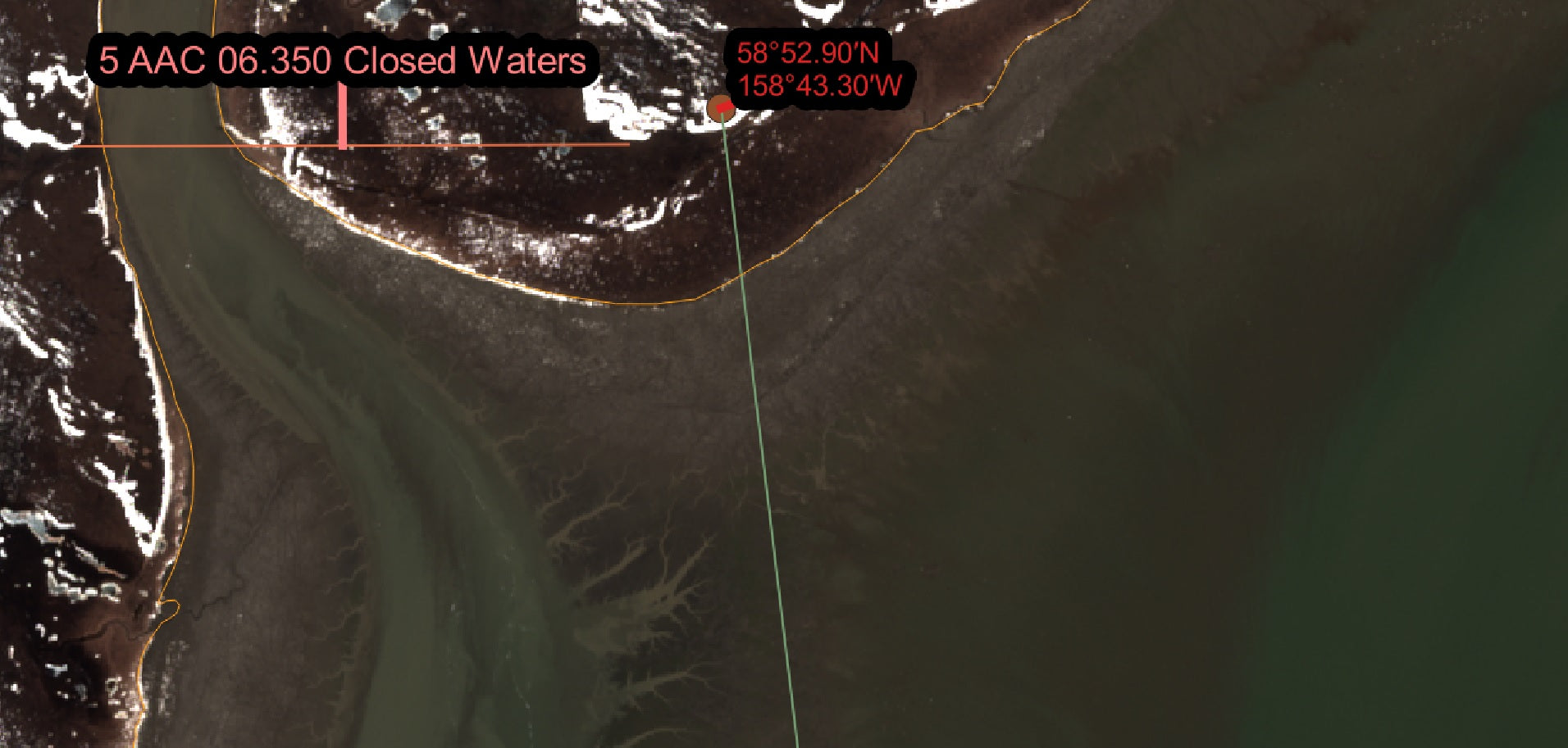 2021 Nushagak Commercial Salmon District/Area Map by CaptainsChannel ...