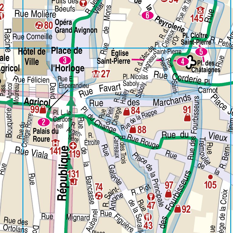 Citymap Avignon 2021 Map by Reise Know-How Verlag Peter Rump GmbH ...