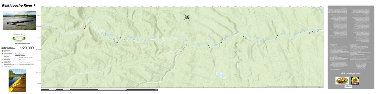 Kedgwick River Map by Fiddlehead Canoes | Avenza Maps