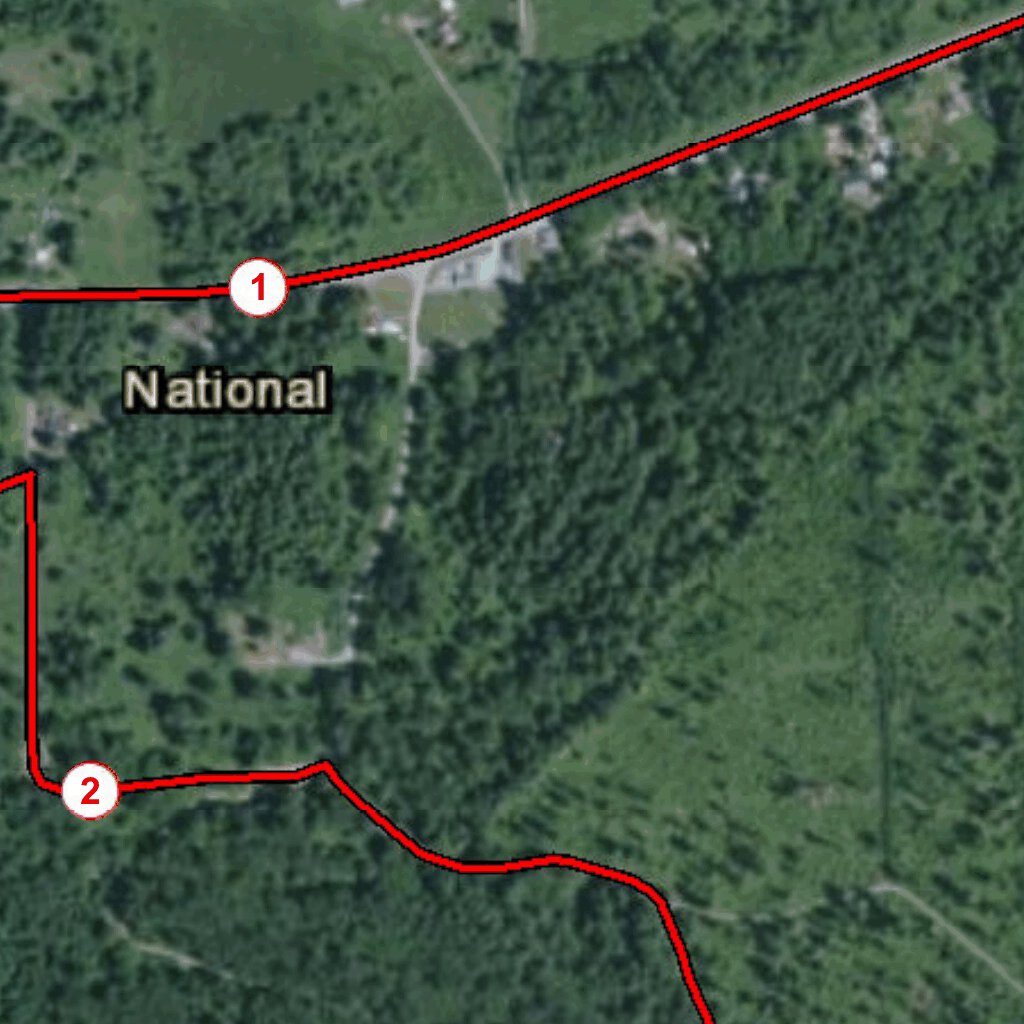 Mt Rainier Trail Half Marathon Map by Maps for Motion | Avenza Maps