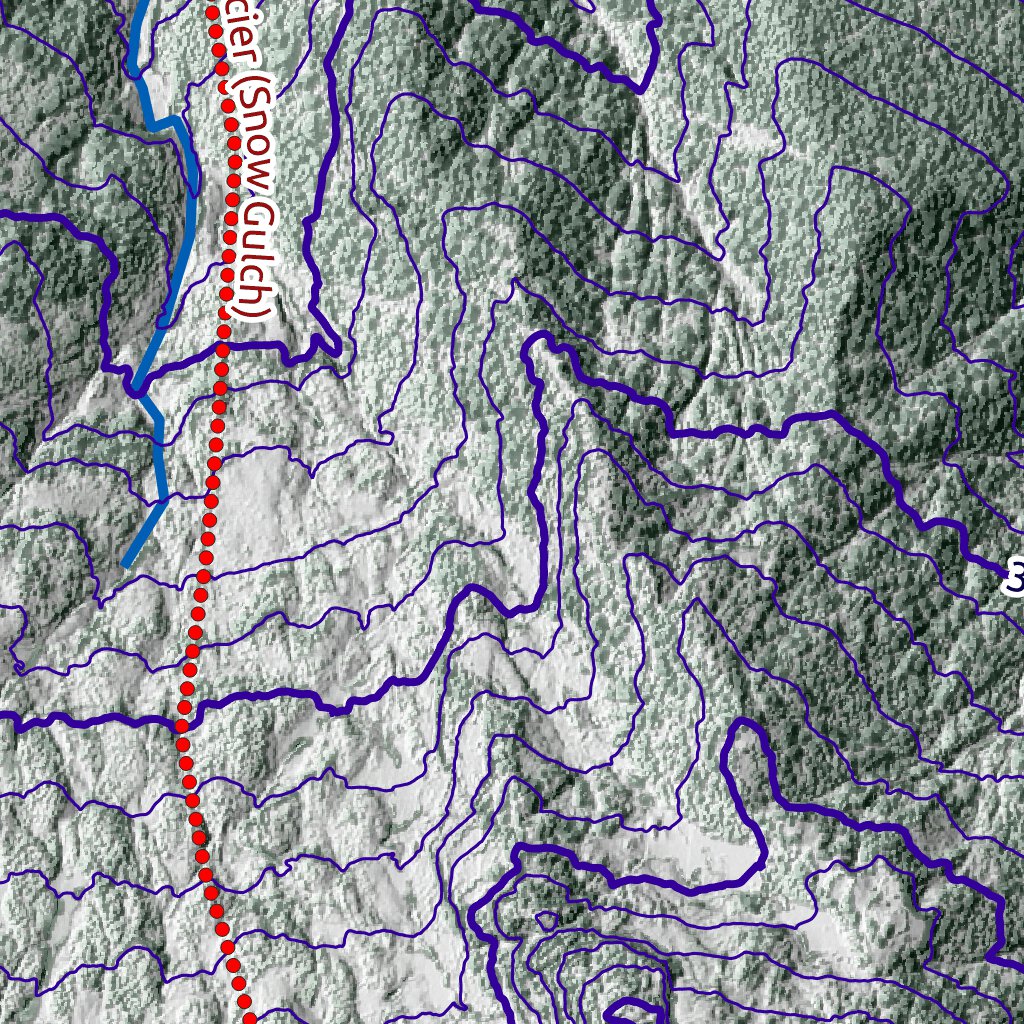 Whitehorse Mountain Climbing Routes Map by Shuksan Geomatics | Avenza Maps