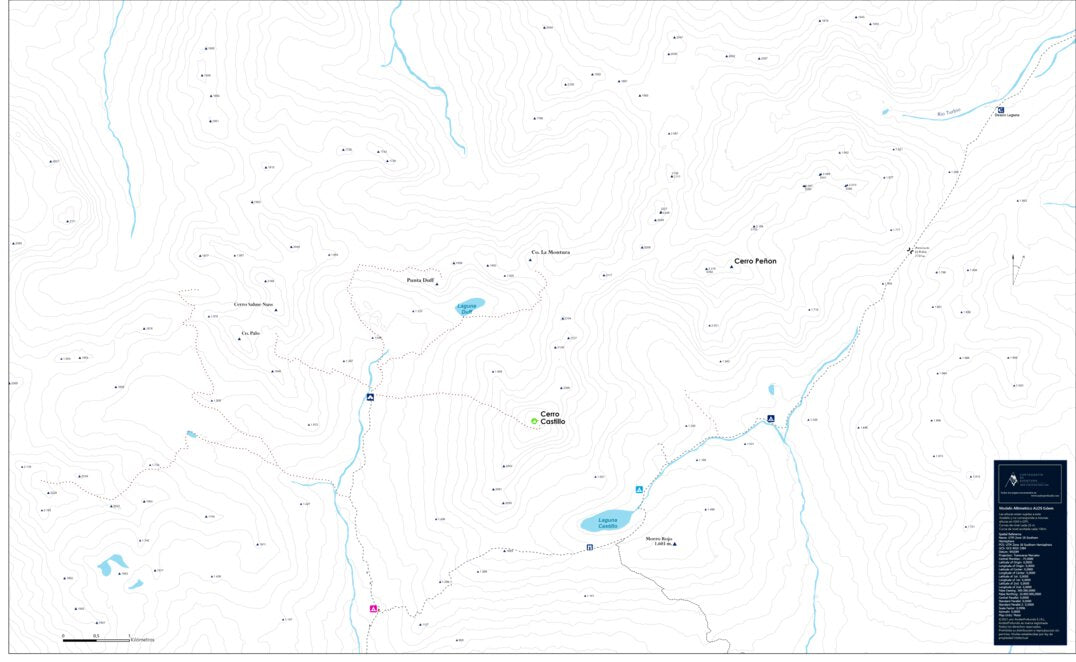 CERRO CASTILLO #LARUTASECOMPARTE Map by Andes Profundo | Avenza Maps