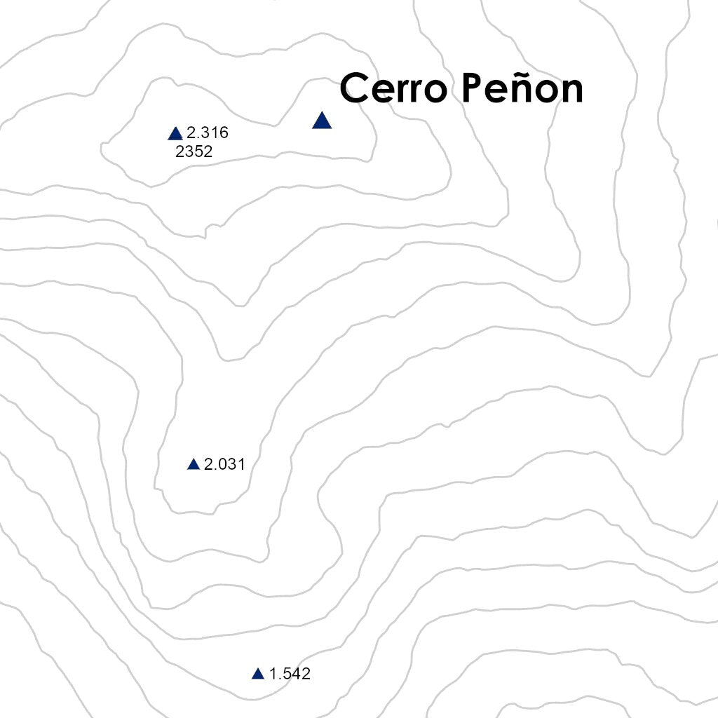 CERRO CASTILLO #LARUTASECOMPARTE Map by Andes Profundo | Avenza Maps