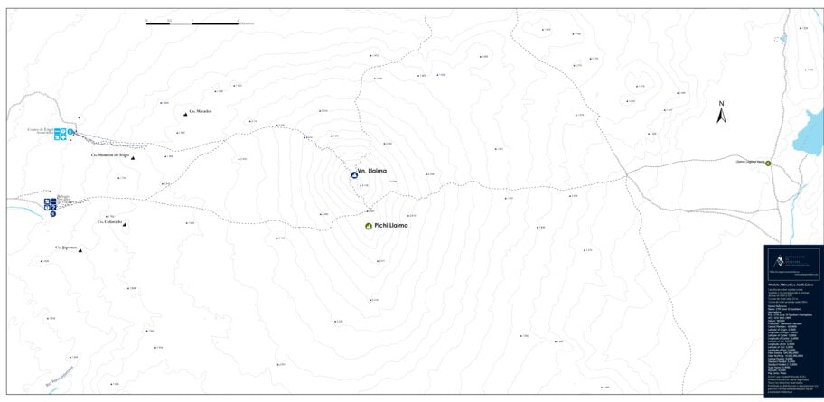 Volcan Llaima #LARUTASECOMPARTE Map by Andes Profundo | Avenza Maps