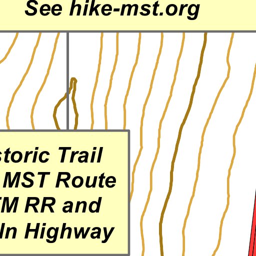 Mid State Trail Aliquippa Gap Map by Mid State Trail Association, Inc ...