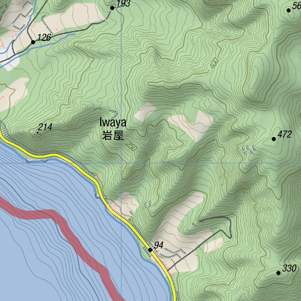 Lake Toya Usage Rules and Manners Guidebook Map (re-created by ...