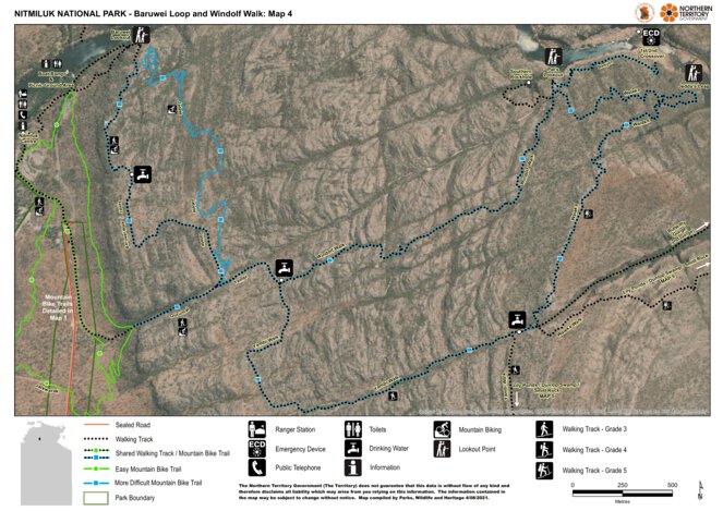 Nitmiluk National Park - Baruwei Loop & Windolf Walk - Gorge Sector ...