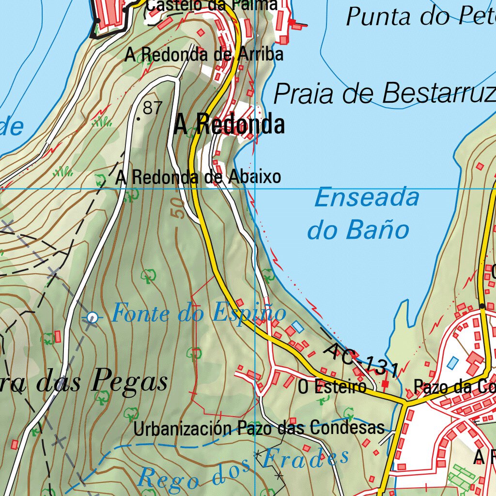 Ferrol (0021-2) Map by Instituto Geografico Nacional de Espana | Avenza ...