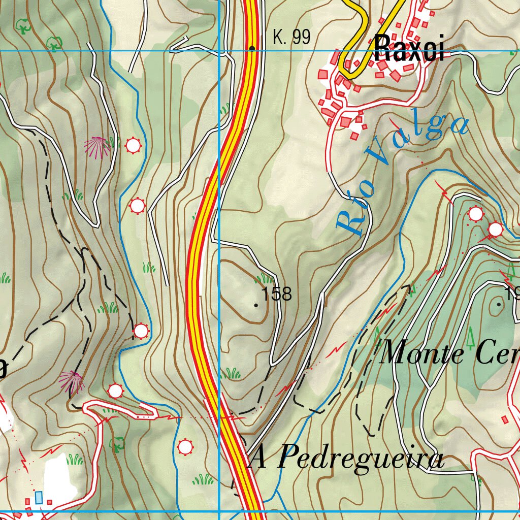 Padrón (0120-4) Map by Instituto Geografico Nacional de Espana | Avenza ...