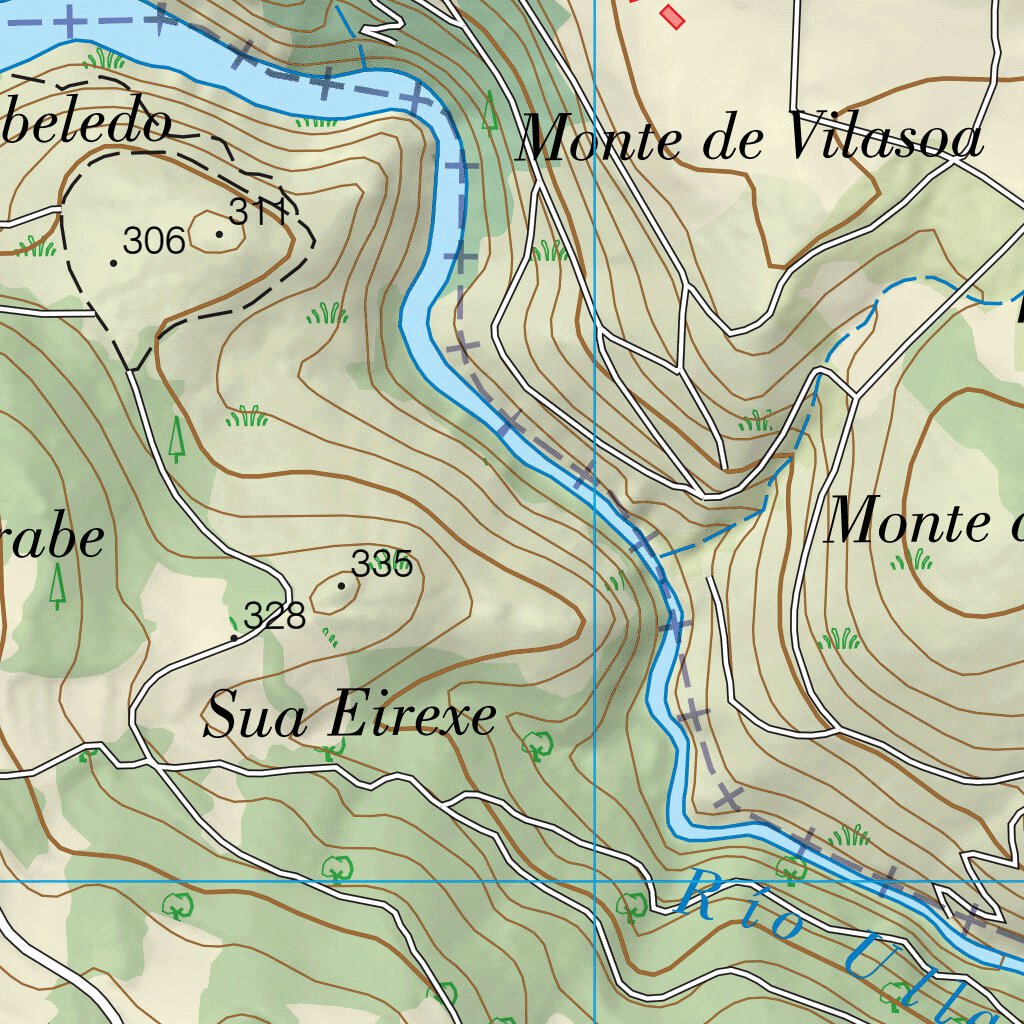 Agro do Chao (0096-3) Map by Instituto Geografico Nacional de Espana ...