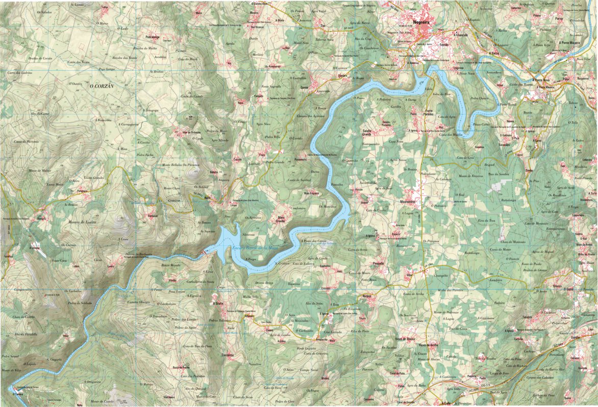 Negreira (0094-3) Map by Instituto Geografico Nacional de Espana ...