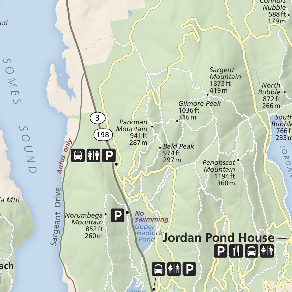 Acadia National Park Map by US National Park Service | Avenza Maps