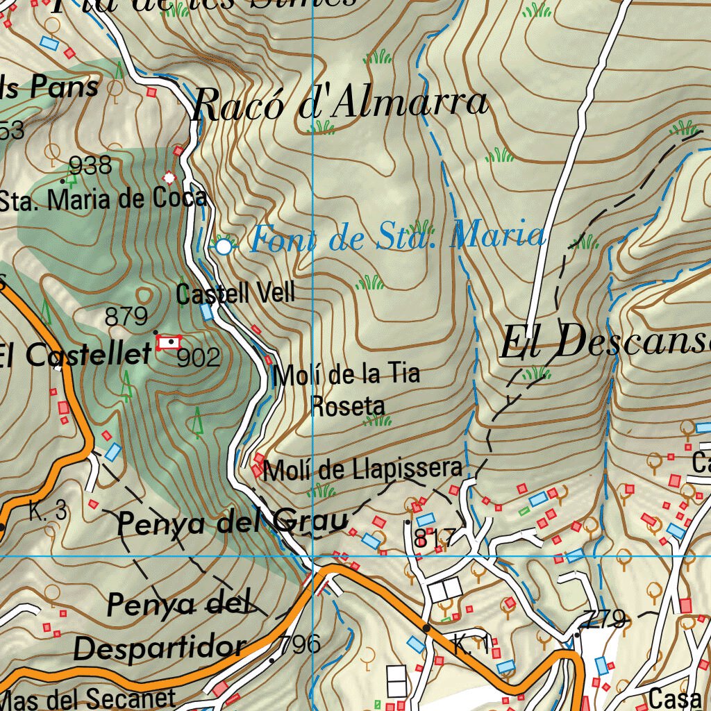 Ibi (0846-2) Map by Instituto Geografico Nacional de Espana | Avenza Maps