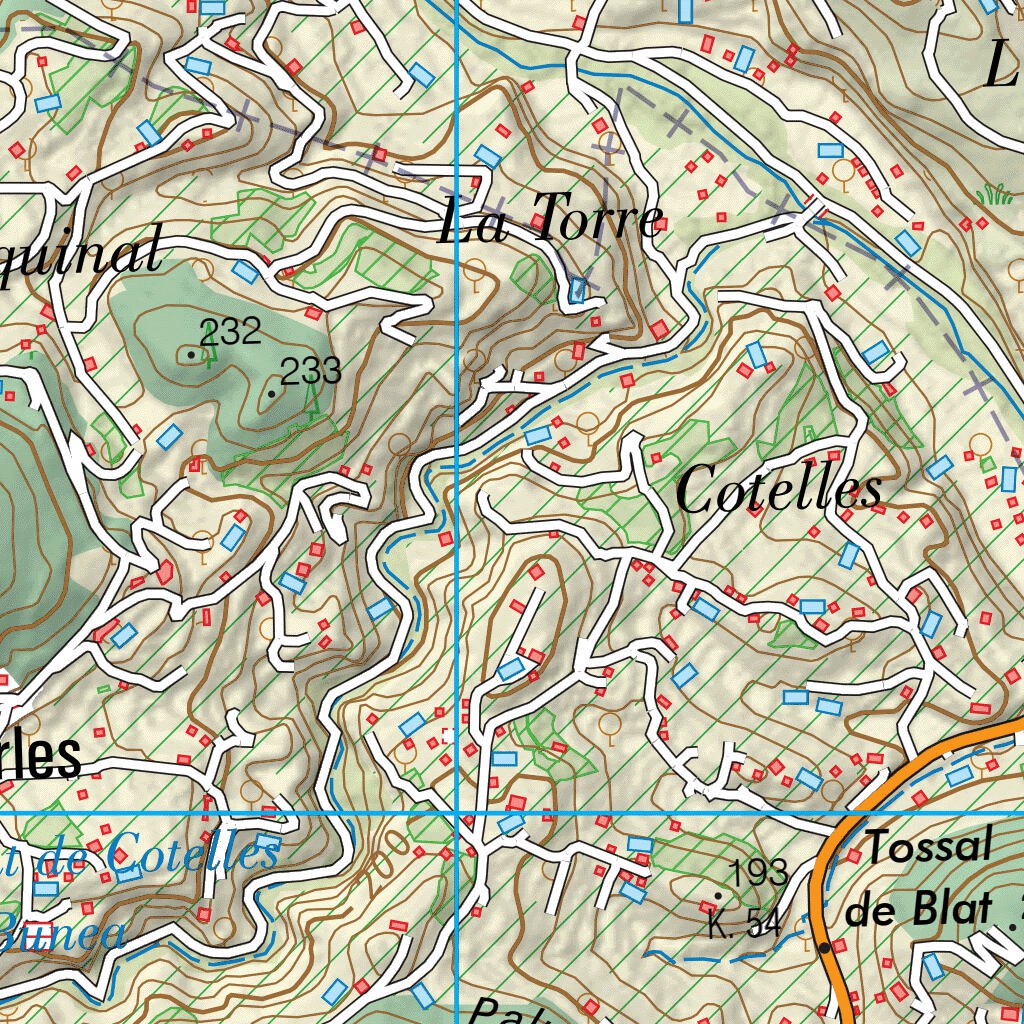 Altea (0848-1) Map by Instituto Geografico Nacional de Espana | Avenza Maps