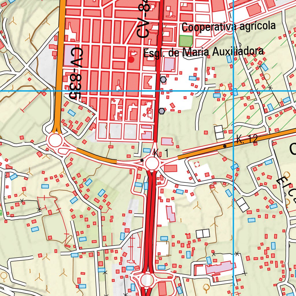 Novelda (0871-3) Map by Instituto Geografico Nacional de Espana ...