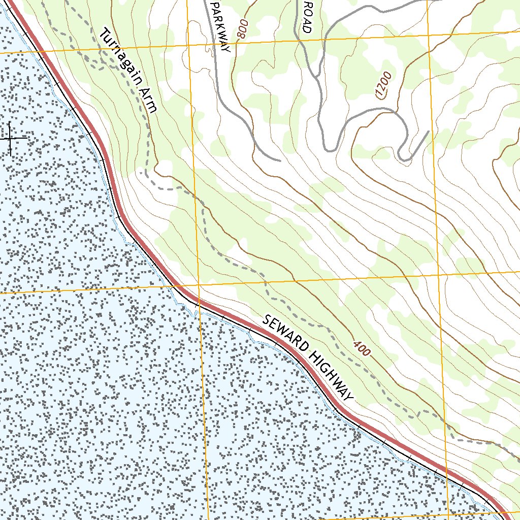 Anchorage A-8 SE, AK (2016, 25000-Scale) Map by United States ...