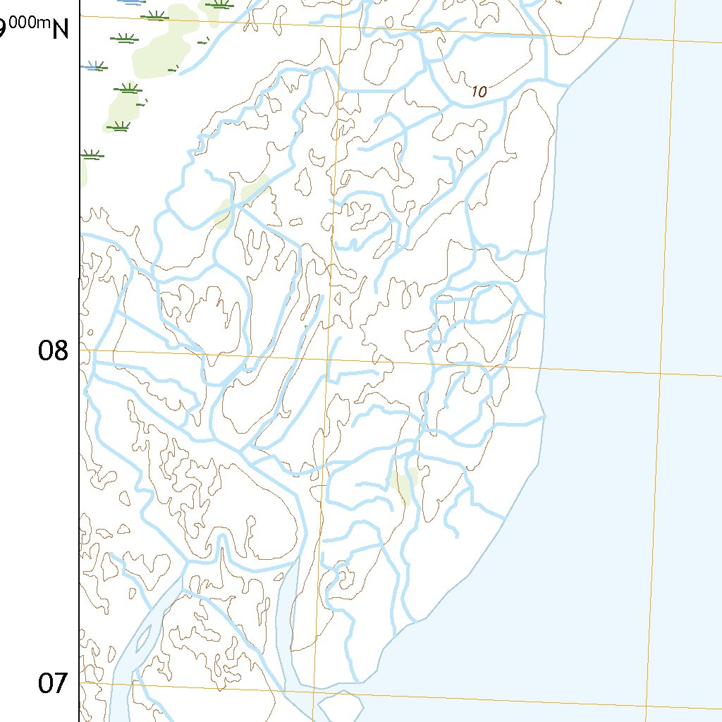 Baird Inlet B-1 NW, AK (2017, 25000-Scale) Map by United States ...