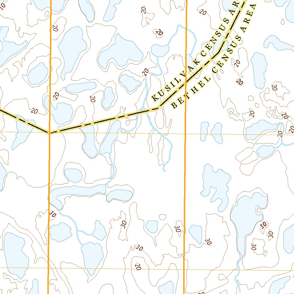 Baird Inlet D-7 NE, AK (2020, 25000-Scale) Map by United States ...