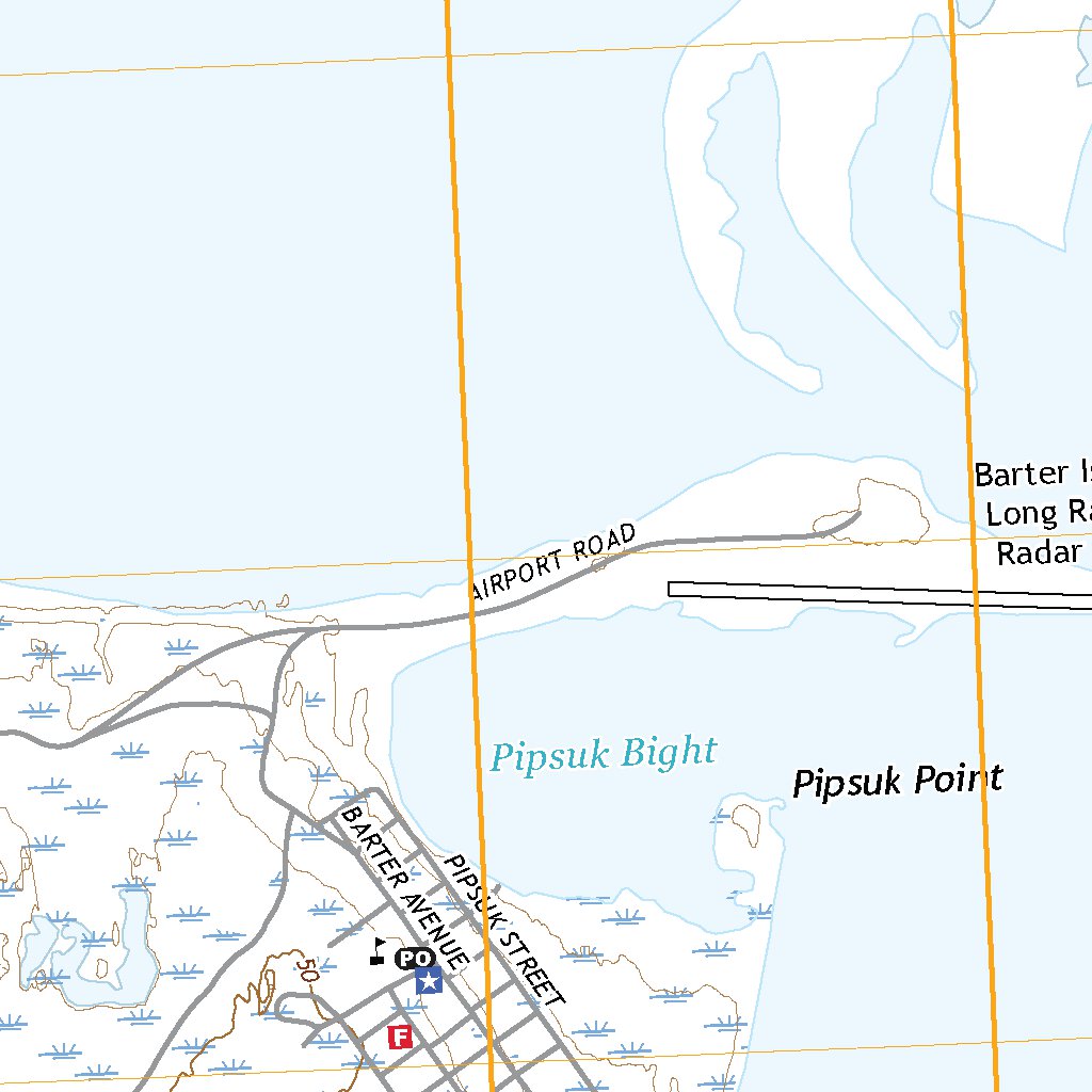Barter Island A-5 NE, AK (2018, 25000-Scale) Map by United States ...