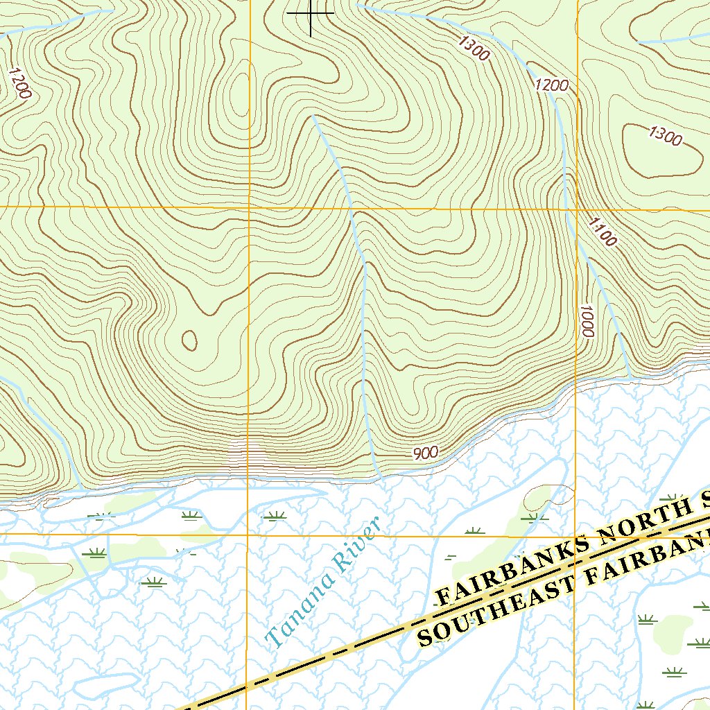 Big Delta B-6 SE, AK (2016, 25000-Scale) Map by United States ...