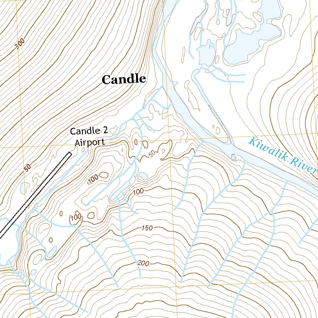 Candle D-6 NW, AK (2017, 25000-Scale) Map by United States Geological ...