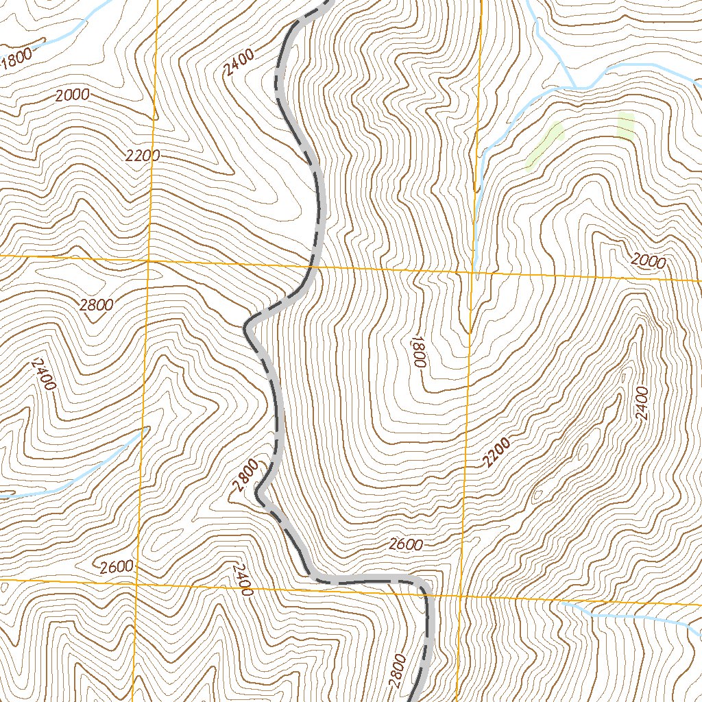 De Long Mountains B-2 SE, AK (2015, 25000-Scale) Map by United States ...