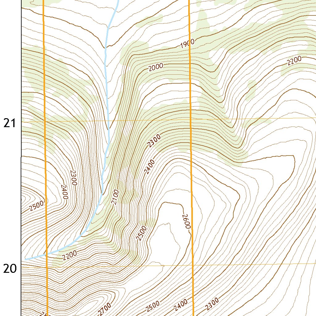 Coleen D-2 SW, AK (2018, 25000-Scale) Map by United States Geological ...
