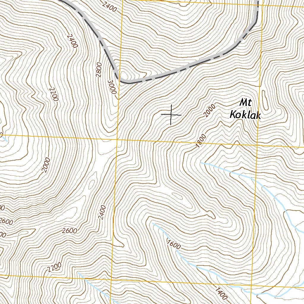 De Long Mountains A-1 SW, AK (2015, 25000-Scale) Map by United States ...